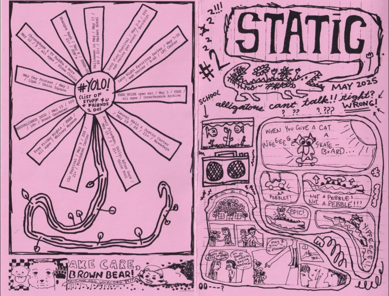 STATIC Monthly Zine! Issue #2 – May 2025 – STATIC